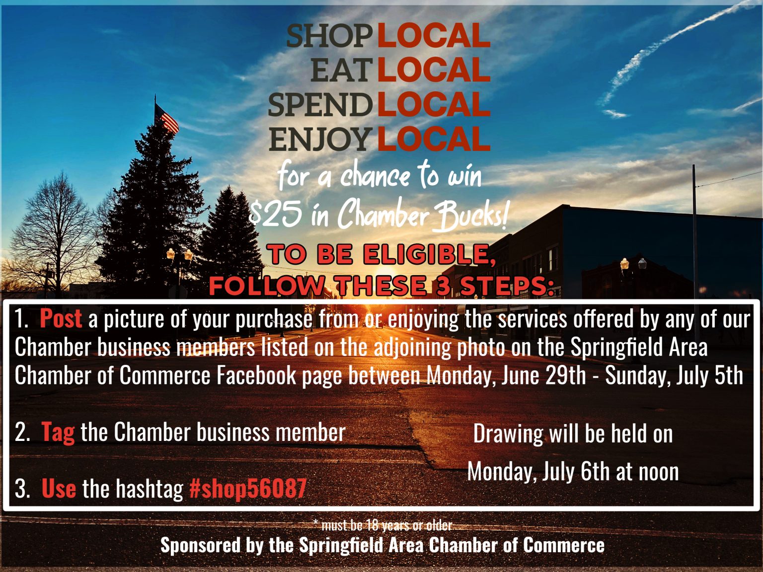 Shop Local Eat Local Spend Local Enjoy Local Promotion! - Springfield ...